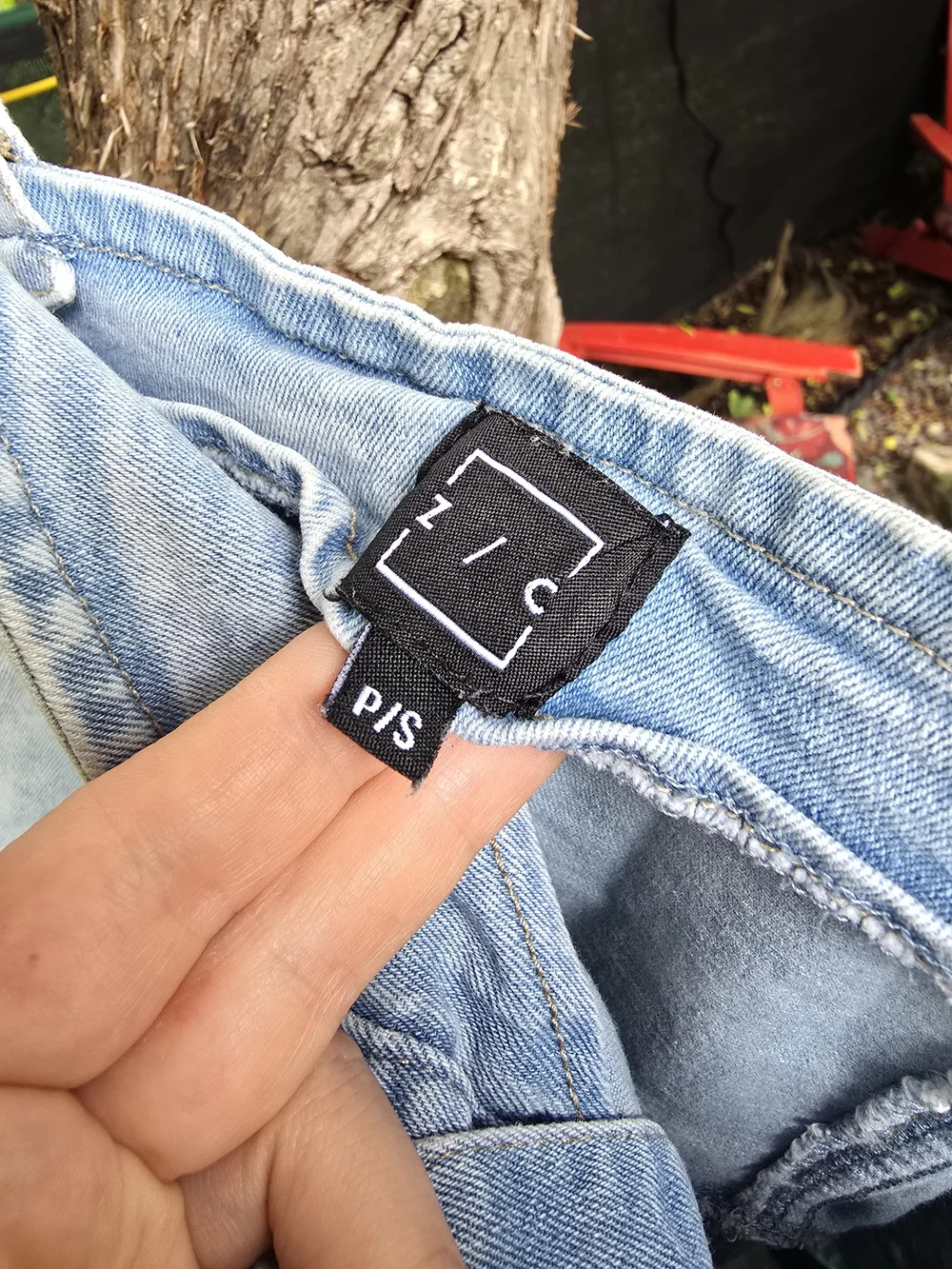 Z/C | Dresses | Light Blue Denim Buttonfront Mini Dress | Poshmark